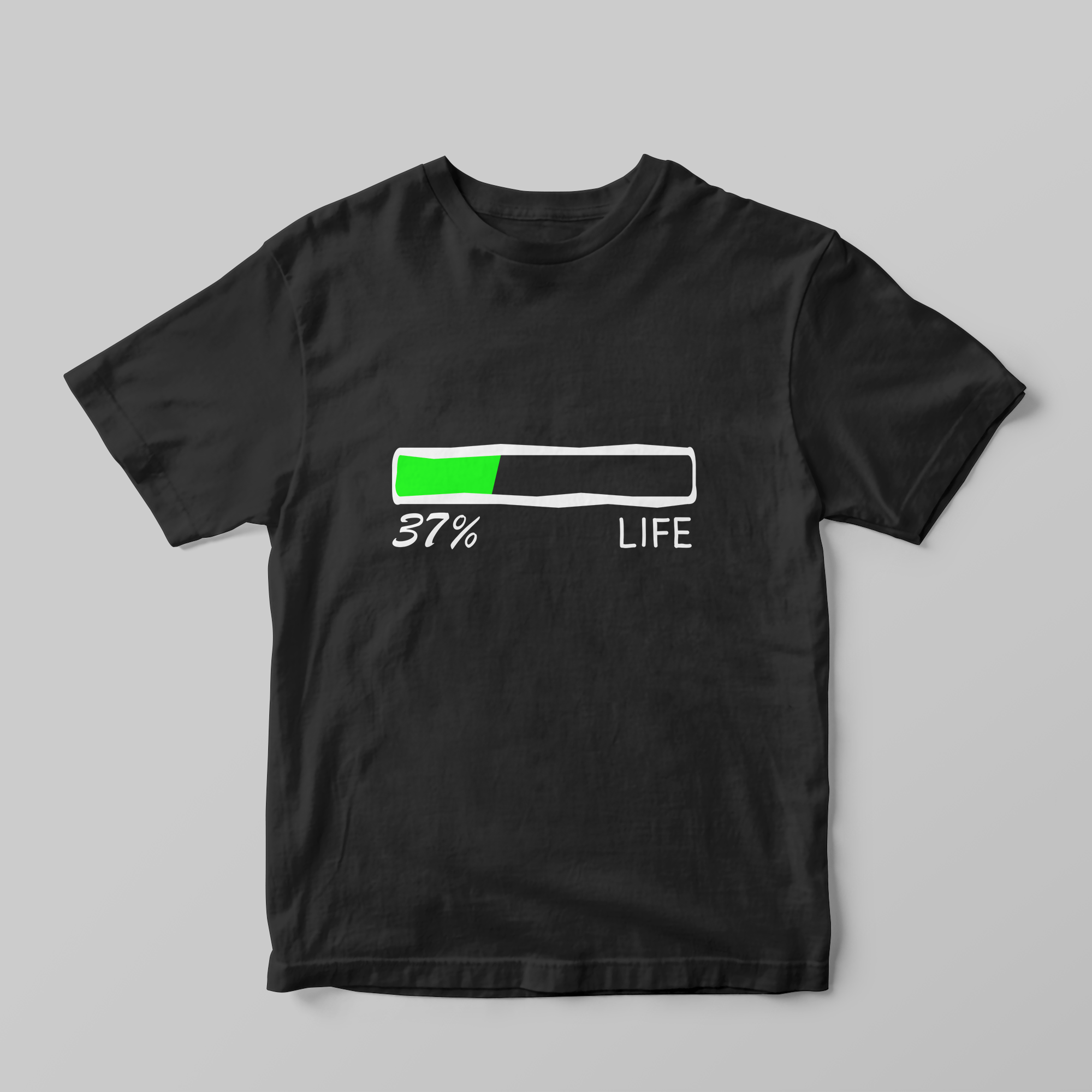 Life Percentage T-Shirt – GOTShirts - Making Gifts Matter